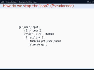 LC3 Assembly: Reading Strings | PPT