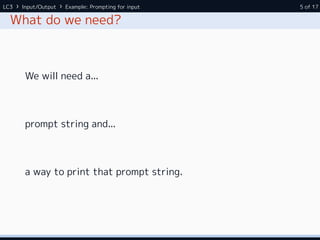 LC3 Assembly: Reading Strings | PPT