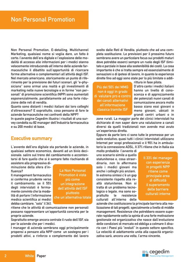 Cegedim white paper npp | PDF