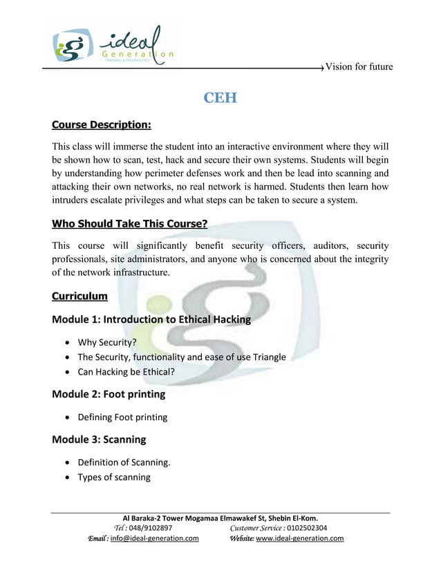 Ceh | PDF