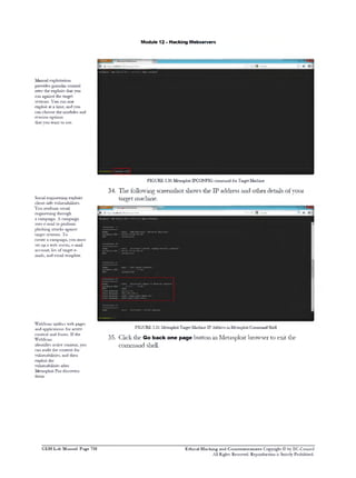Ceh v8 labs module 12 hacking webservers | PDF