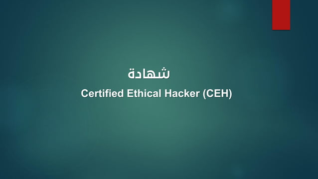 Certified Ethical Hacker | PDF