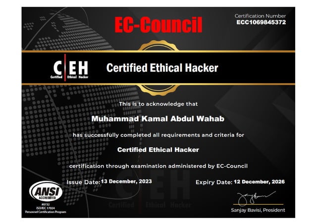 Certified Ethical Hacker EC Council V12 | PDF