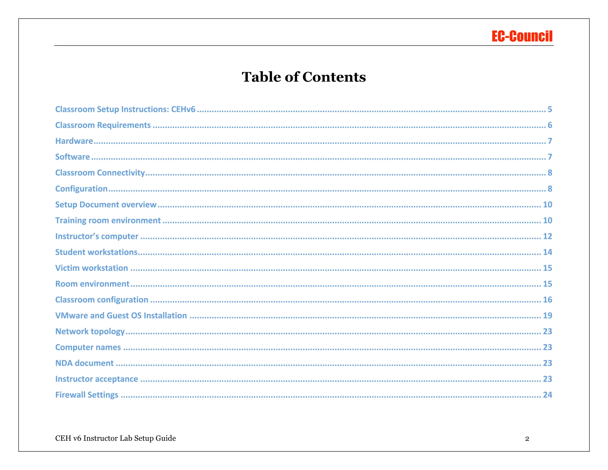 Classroom Setup Instructions CEH-Classroom-Lab-Setup-v6.pdf