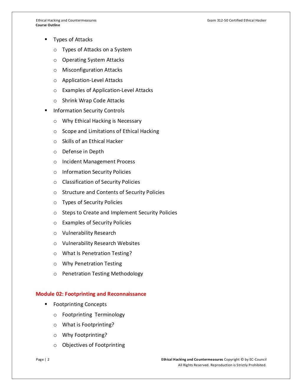 Codec Networks Global Services In Ceh Courses Training And Exam In Delhi India