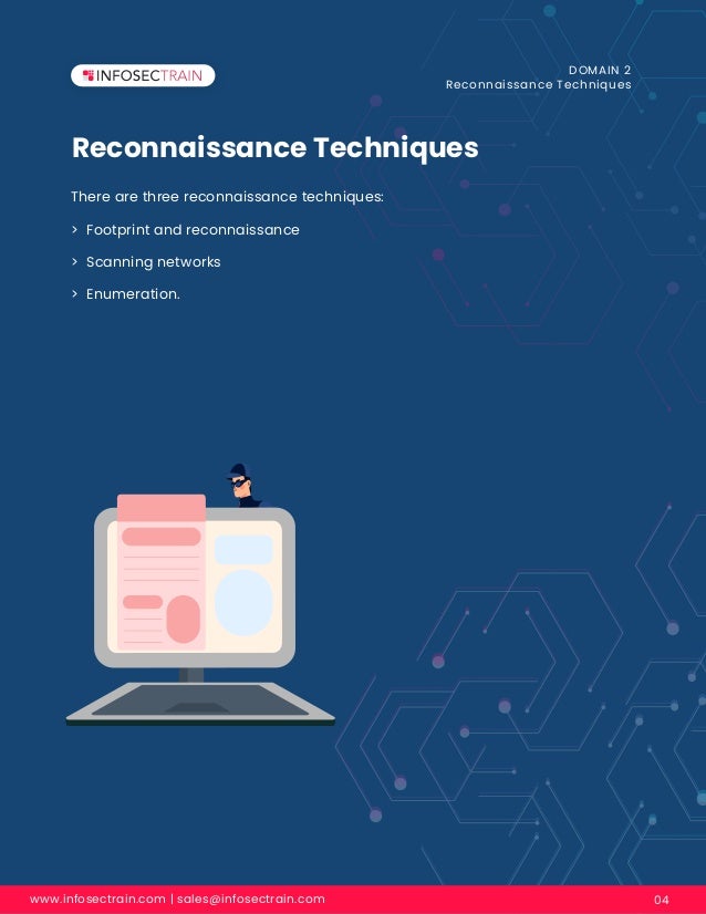 Domain 2 of CEH v11: Reconnaissance Techniques | PDF | Information and ...