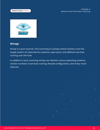 Domain 4 of CEH V11: Network and Perimeter Hacking | PDF | Internet ...
