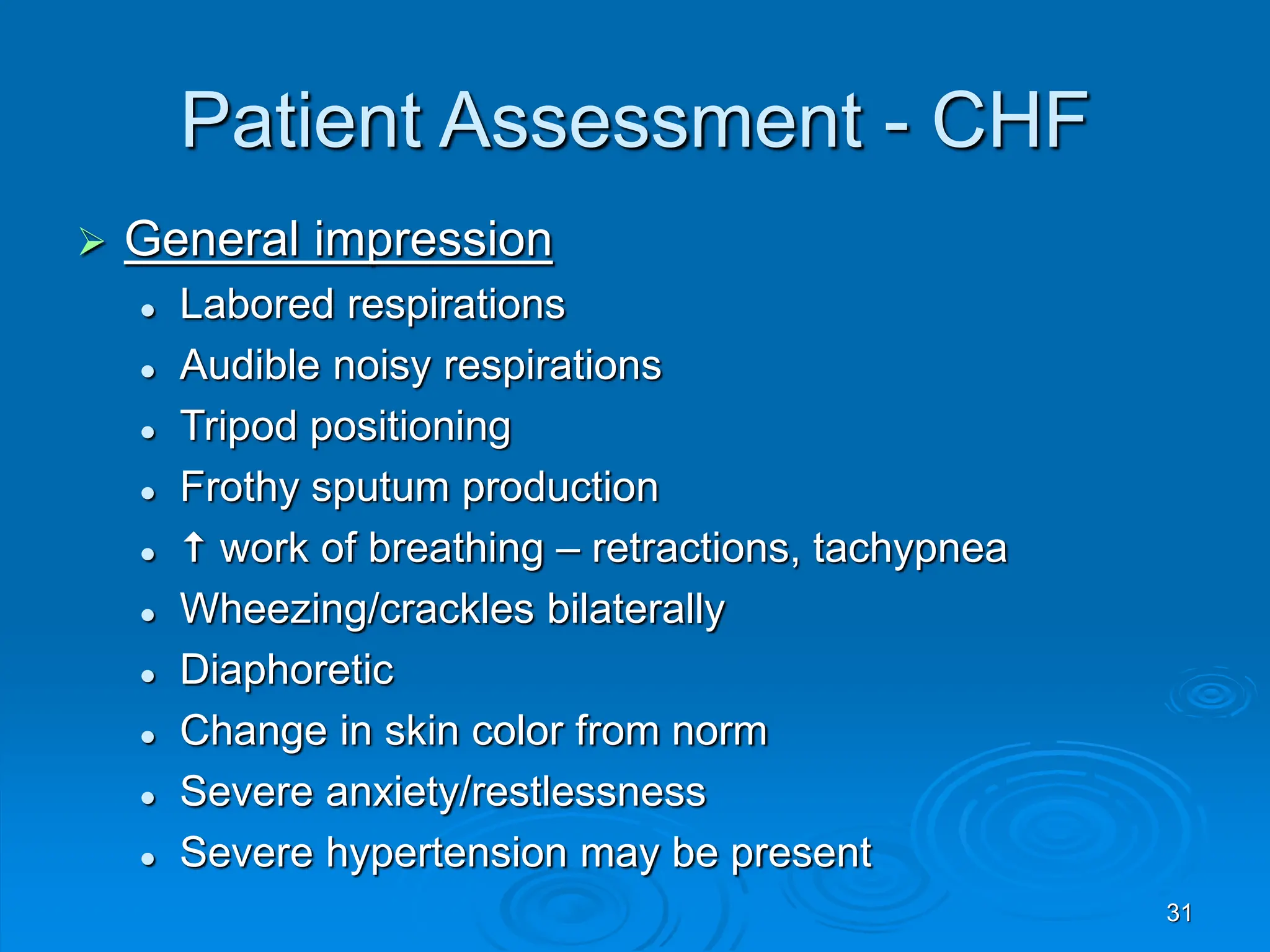 The Cardiac Failure by CPAP intervention | PPT