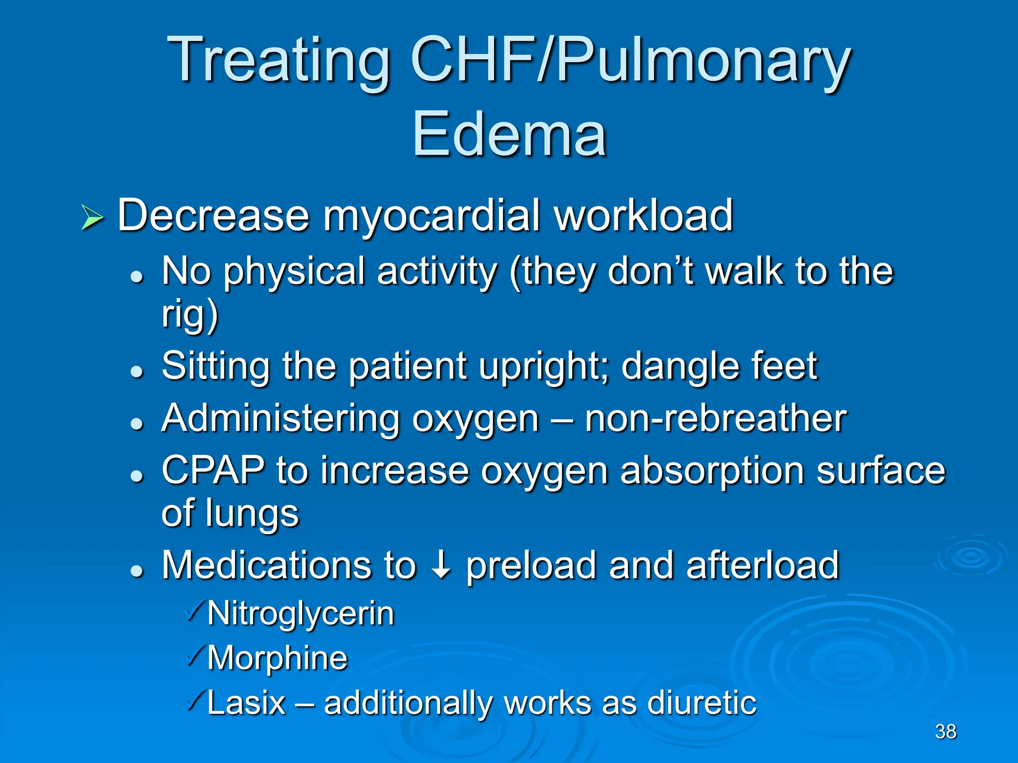 The Cardiac Failure by CPAP intervention | PPT