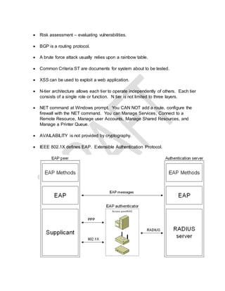 Certified Ethical Hacker quick test prep cheat sheet | PDF
