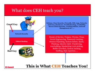Ceh v5 module 00 student introduction | PDF