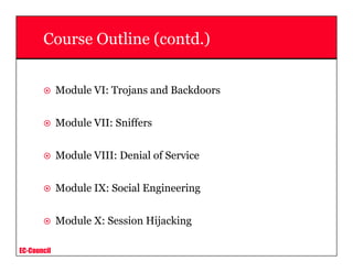 Ceh v5 module 00 student introduction | PDF