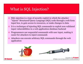 Ceh v5 module 14 sql injection | PPT