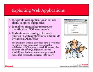 Ceh v5 module 14 sql injection | PPT