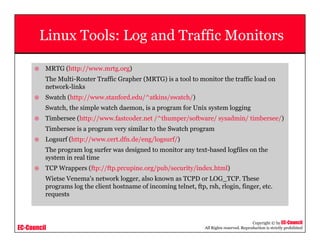Ceh v5 module 18 linux hacking
