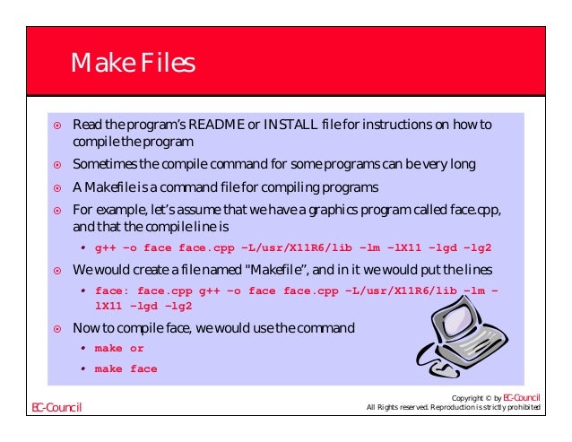 Ceh v5 module 18 linux hacking