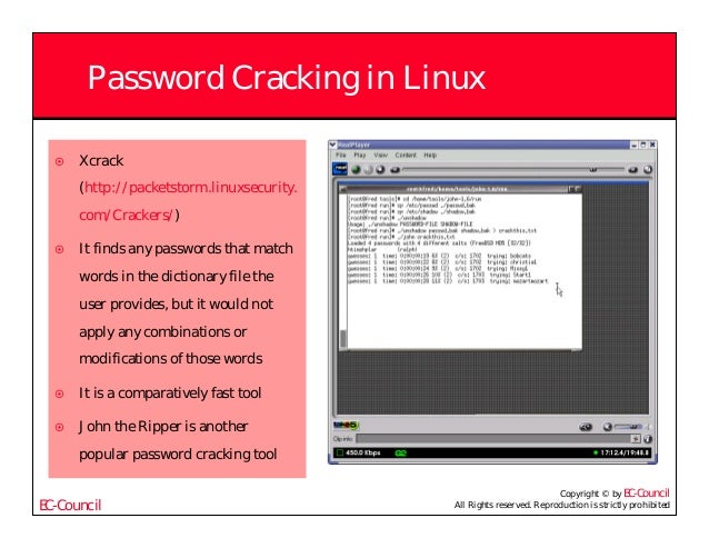 Ceh v5 module 18 linux hacking