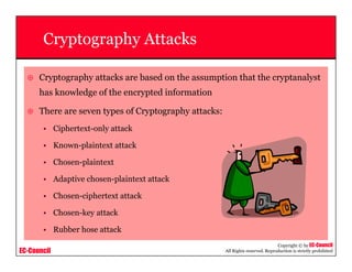 Ceh v5 module 21 cryptography | PDF