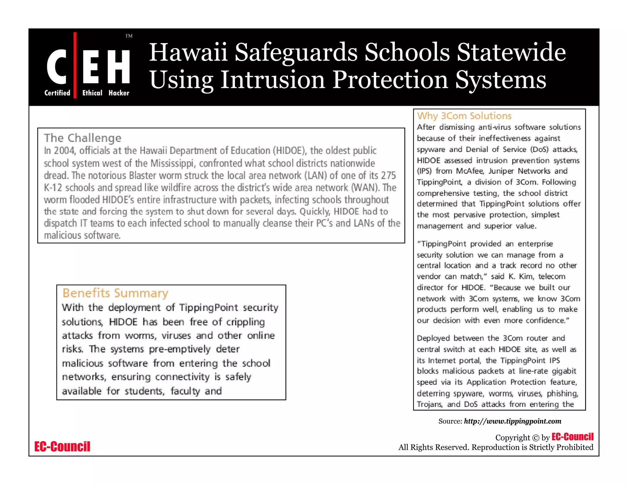 Ce hv6 module 62 case studies | PPT