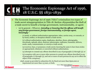 Ce hv6 module 64 economic espionage | PPT