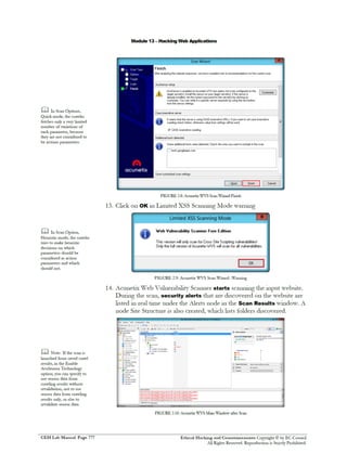 Cehv8 Labs - Module13: Hacking Web Applications. | PDF