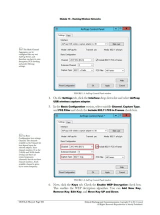 Cehv8 Labs - Module15: Hacking Wireless Networks. | PDF