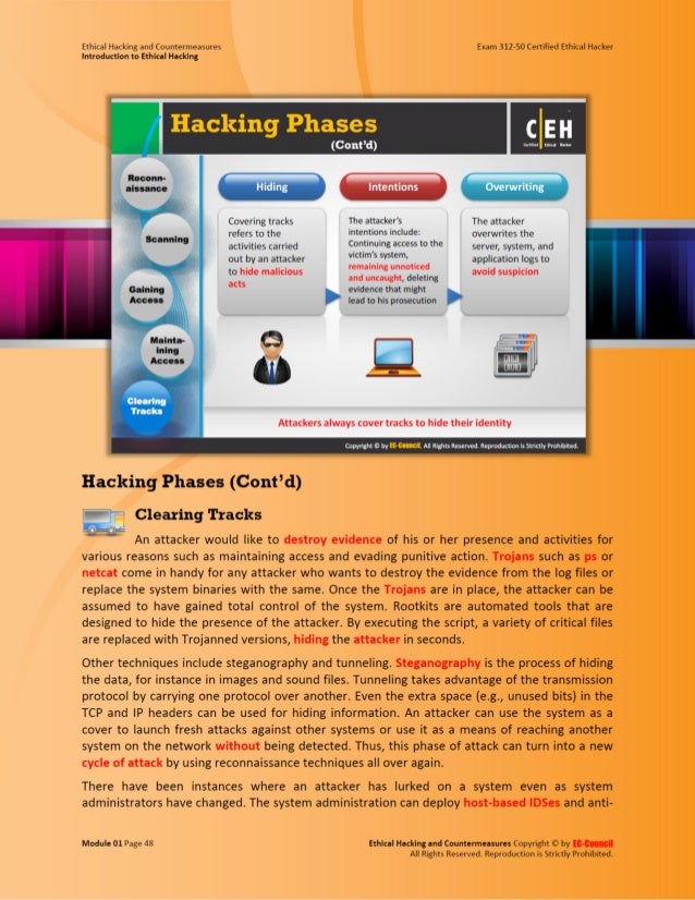 Cehv8 - Module 01: introduction to ethical hacking