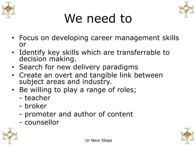 CEIAG - Integration into mainstream education | PPTX | Professional ...