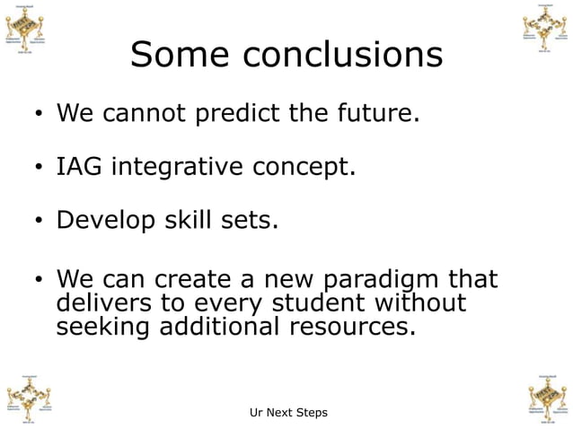 CEIAG - Integration into mainstream education | PPTX | Professional ...