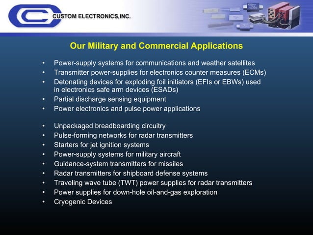 CEI Background Presentation | PPT