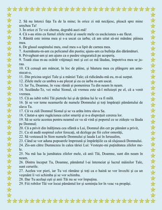 Cei doisprezeze psalmi aleşi | PDF