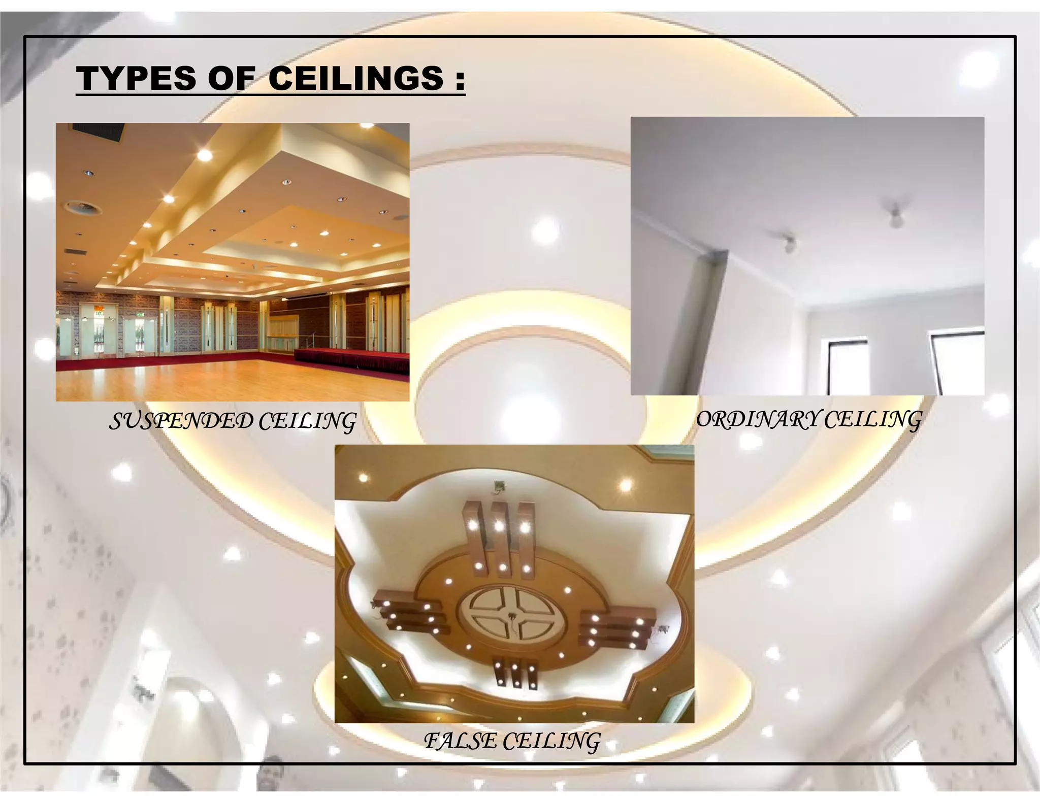 Interior Design (Ceiling) | PDF