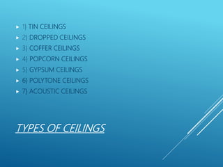 Ceiling | PPT