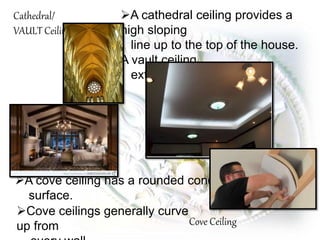 Ceiling,dressing n wall finihes | PPT