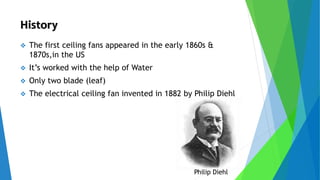 ceiling fan (crompton greaves) by Sahru D ayan | PPTX