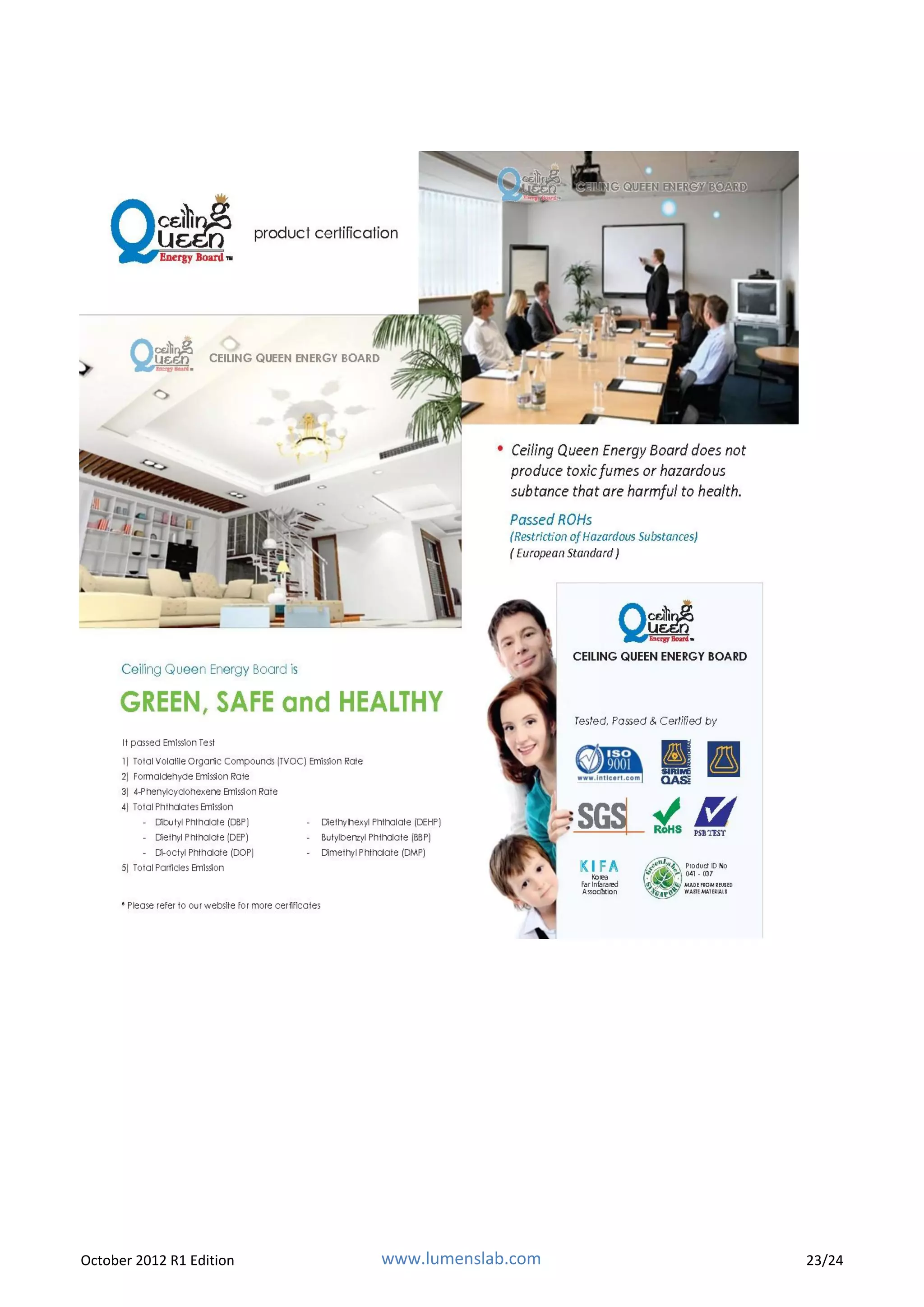Ceiling Queen Catalogue 2012 | PDF