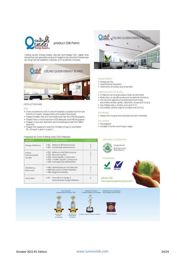 Ceiling Queen Catalogue 2012 | PDF