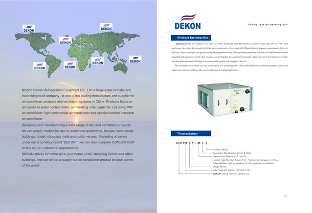 Ceiling type ahu | PPT