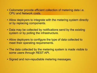 OpenStack Ceilometer | PDF