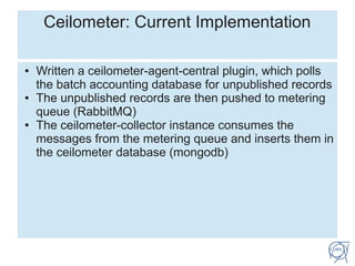 Ceilometer lsf-intergration-openstack-summit | PPT