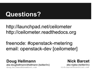 Ceilometer presentation ODS Grizzly.pdf