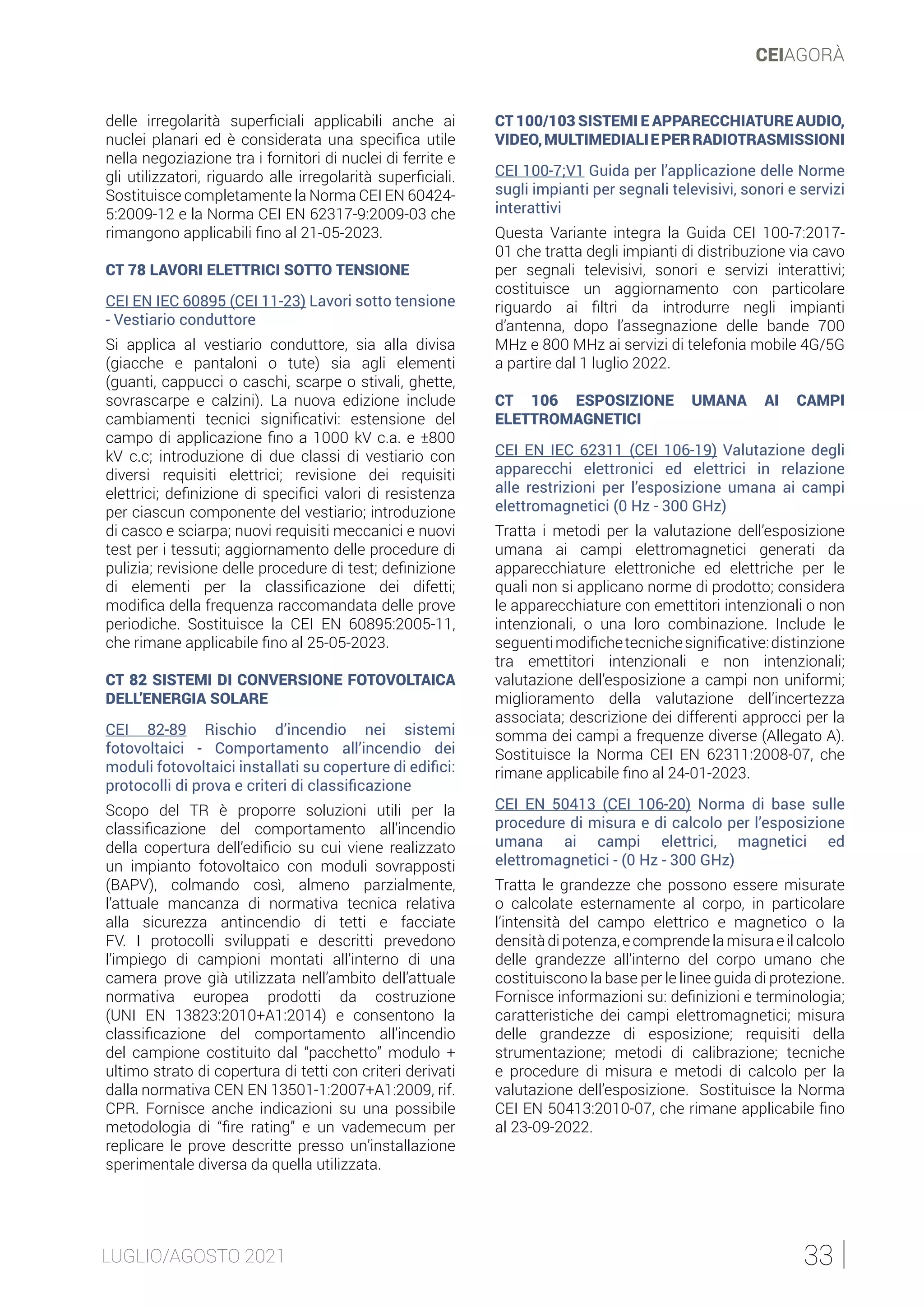 CEIm magazine-Luglio/Agosto 2021 | PDF