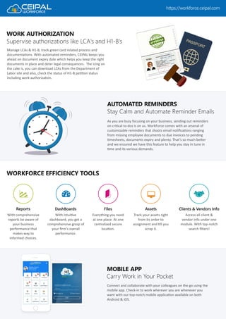 Ceipal workforce brochure | PDF