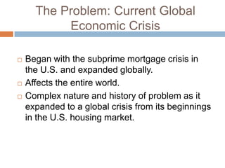 2008 Global Financial Crisis | PPT