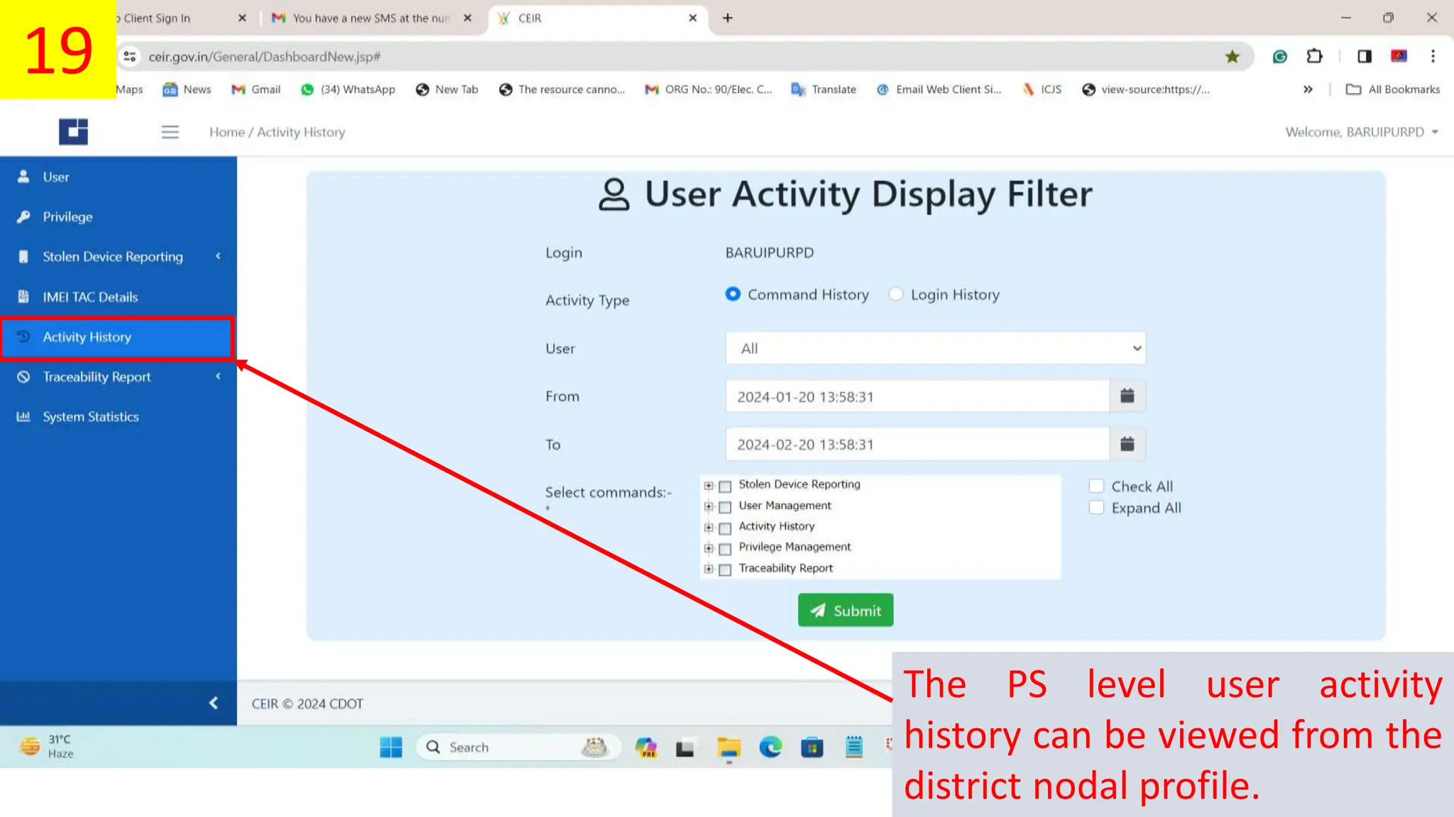CEIR Portal USER MANUAL , HOW TO USE EASILY | PPTX
