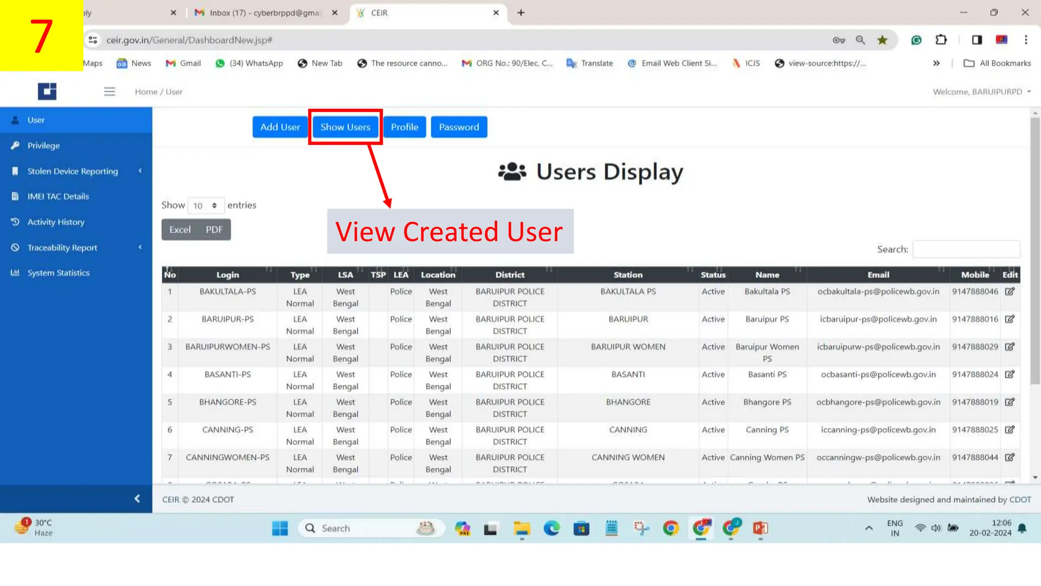CEIR Portal USER MANUAL , HOW TO USE EASILY | PPTX