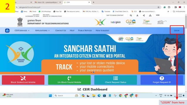 CEIR Portal USER MANUAL , HOW TO USE EASILY | PPTX | Technology & Computing