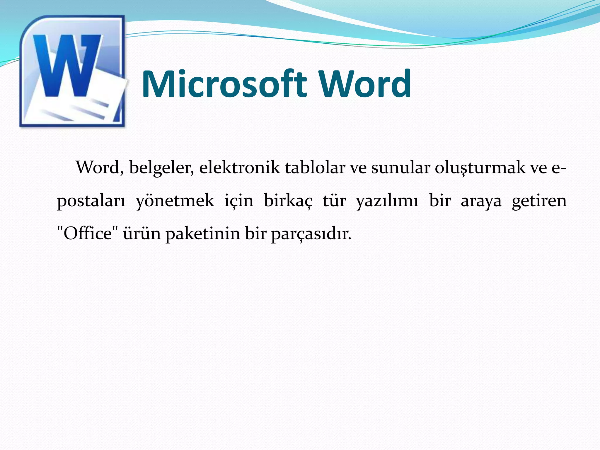CEİT 418 Microsoft Word Kullanımı | PPTX