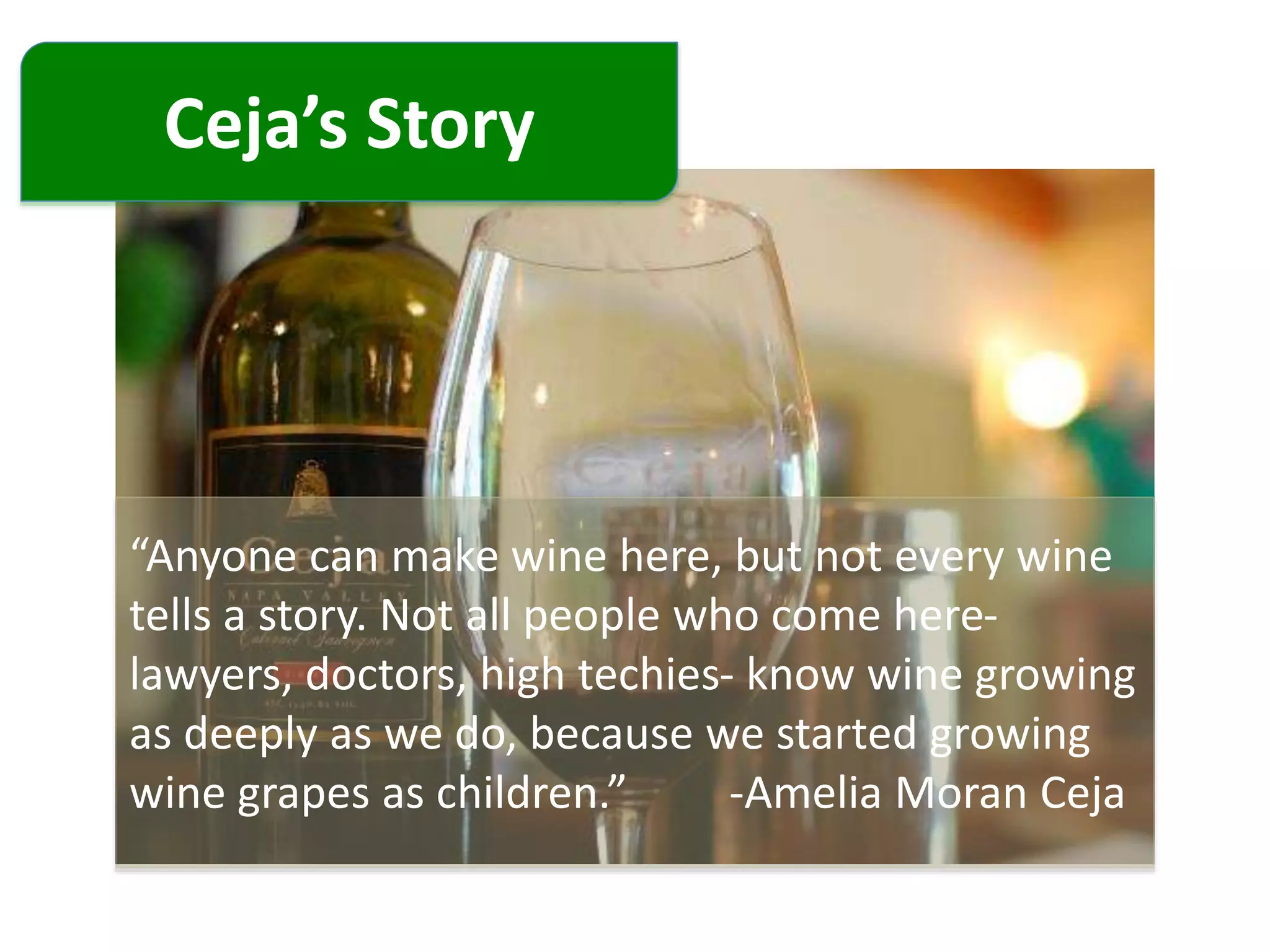 Ceja Vineyards PPT | PPTX