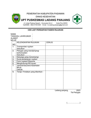 cek list persiapan pasien rujukan.docx